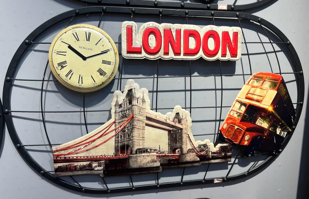 Large Metal London sign – John Cowell Limited