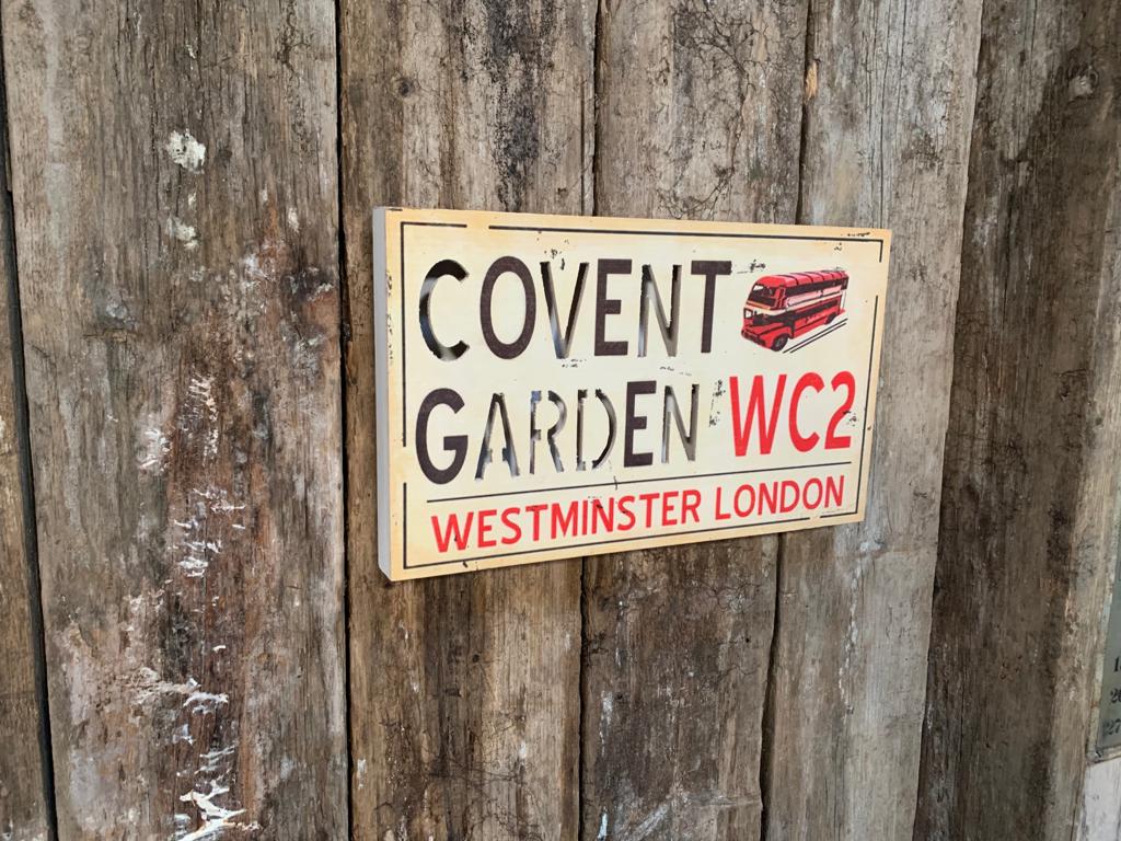 Led Covent Garden Sign – John Cowell Limited