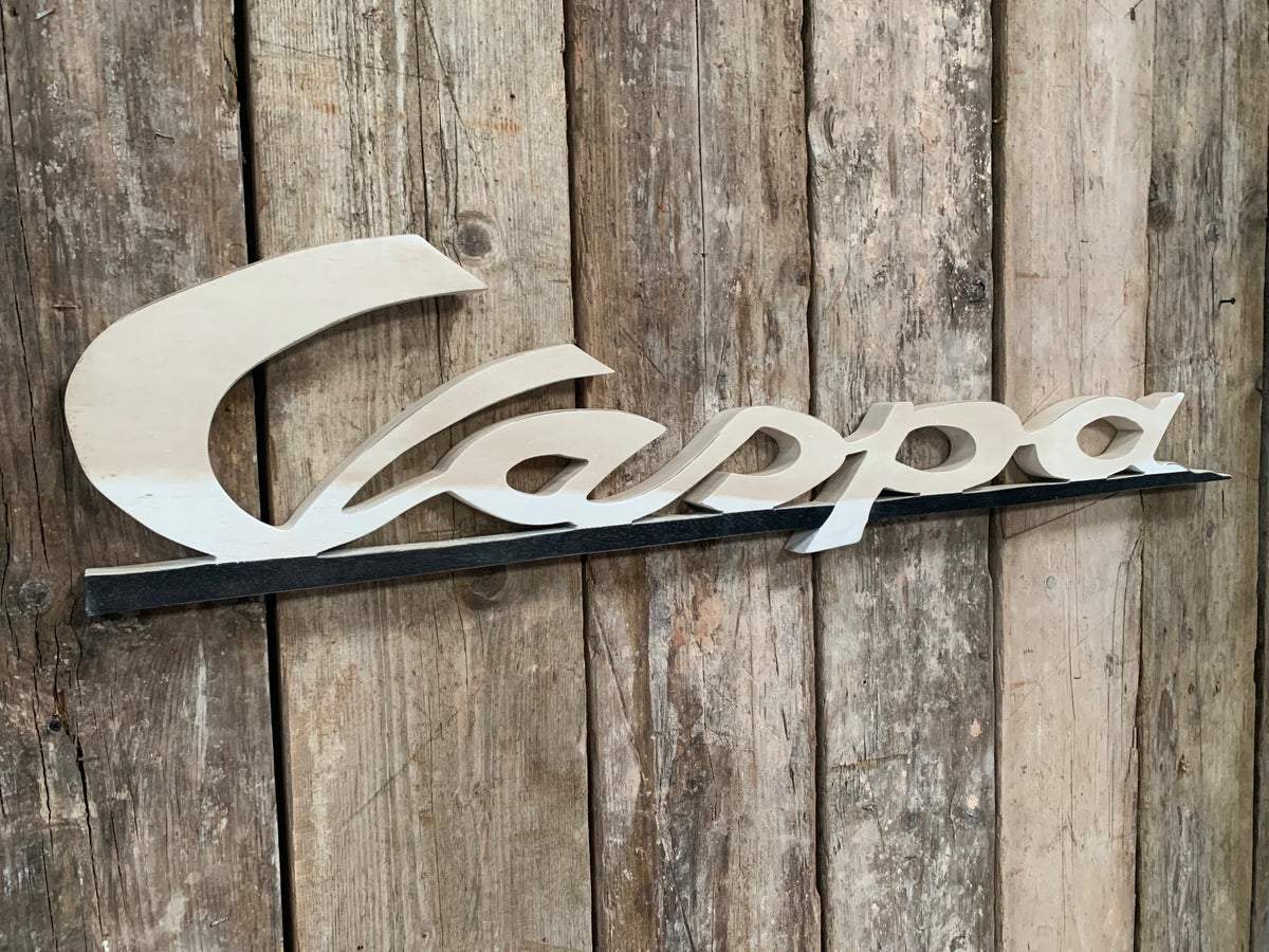 Large Vespa Sign – John Cowell Limited