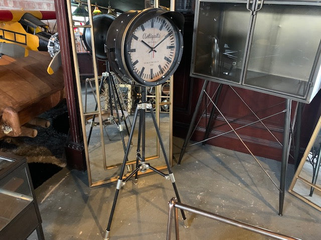 Tripod Stage Light Clock – John Cowell Limited