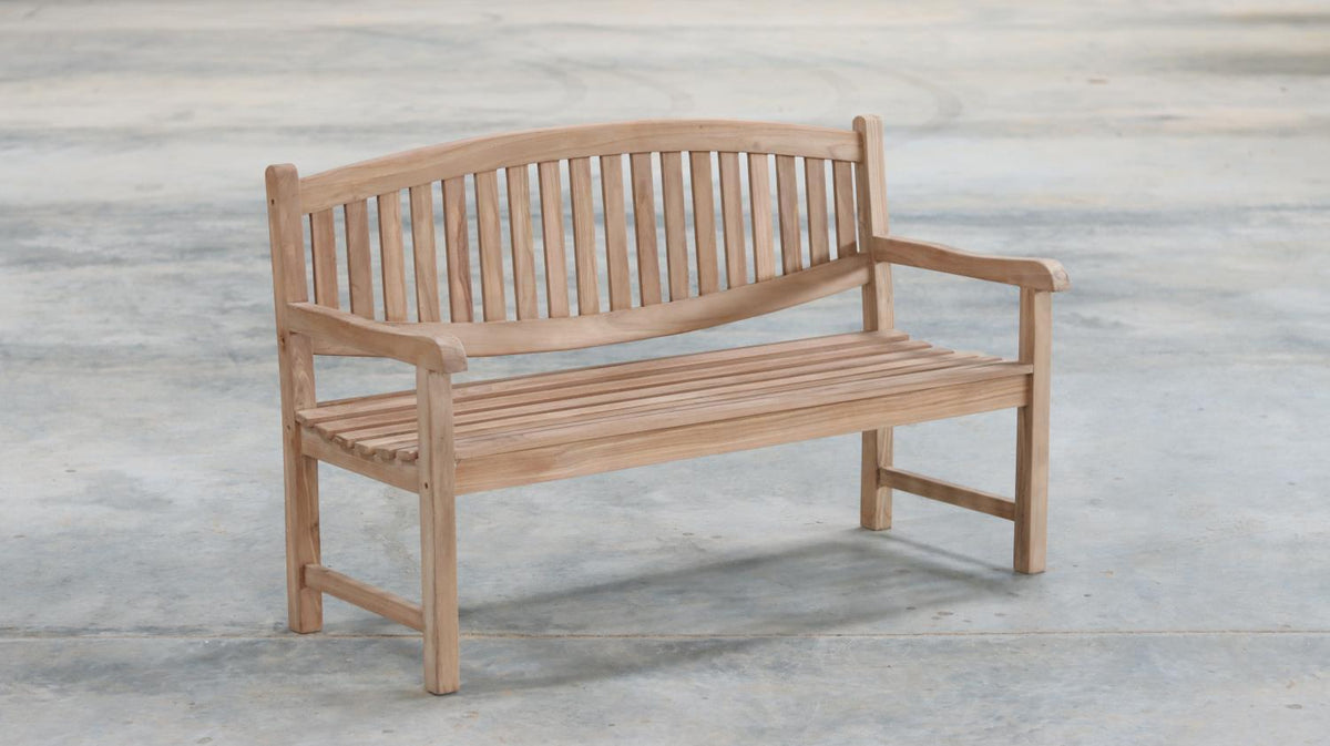 Chatsworth Teak Bench – John Cowell Limited